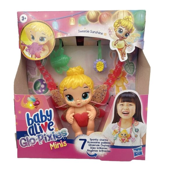 Baby Alive | Toys | Baby Alive Glo Pixies Minis Carry N Care Necklace ...